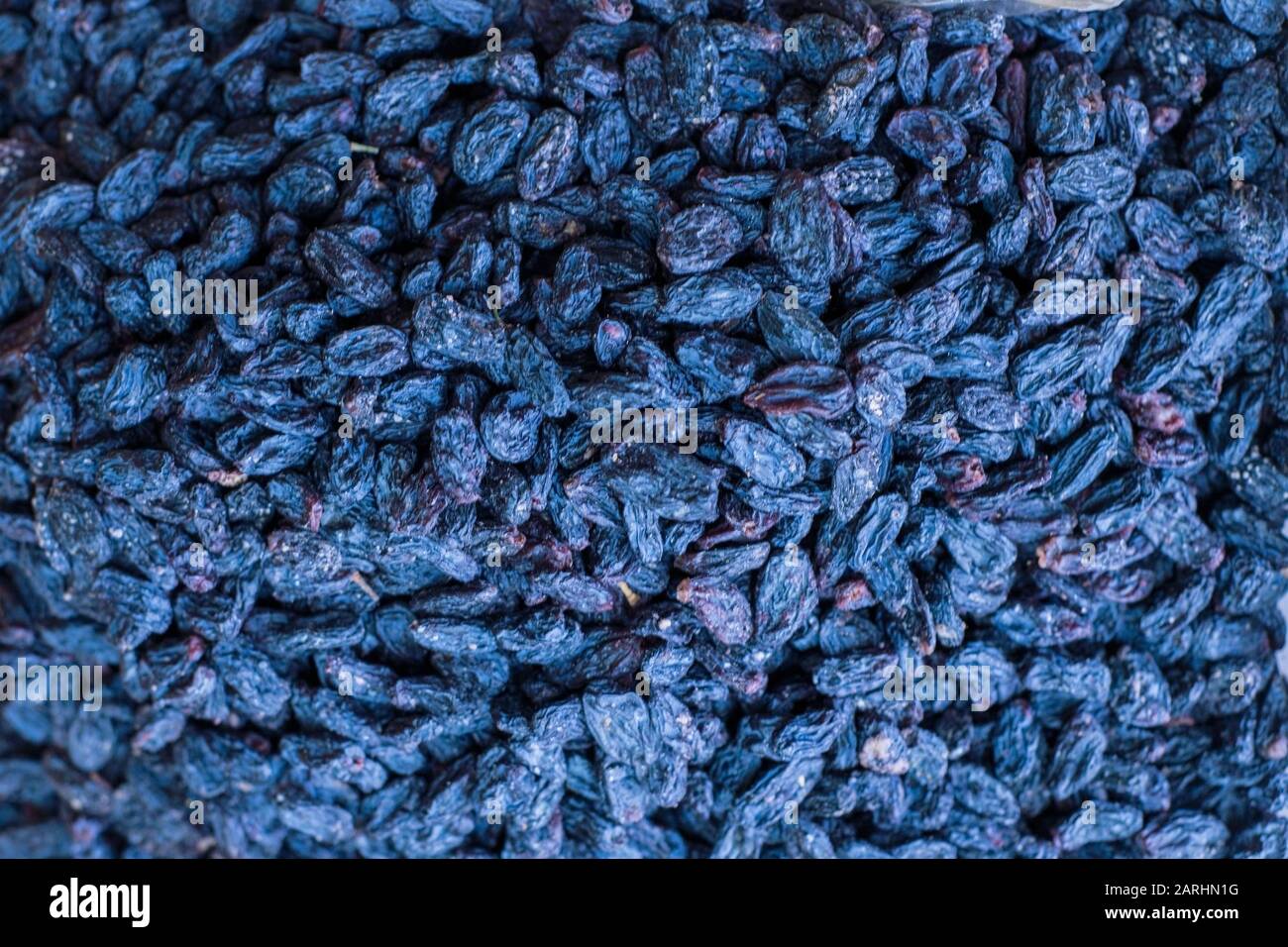 Raisins as an abstract background texture top view texture of dried ...
