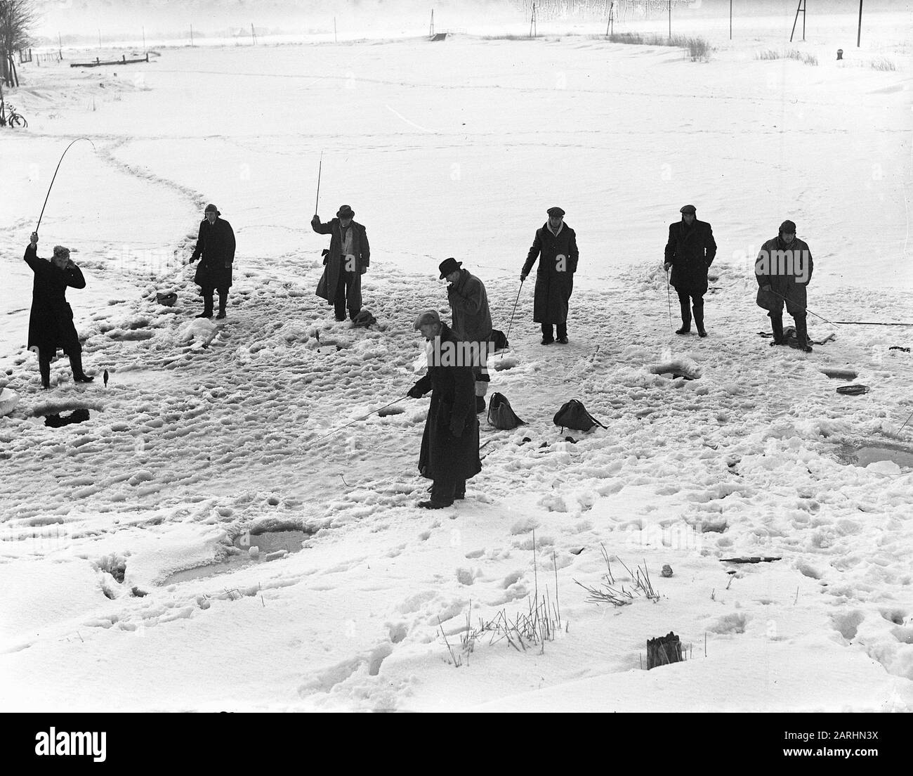 Fishing success Black and White Stock Photos & Images - Alamy