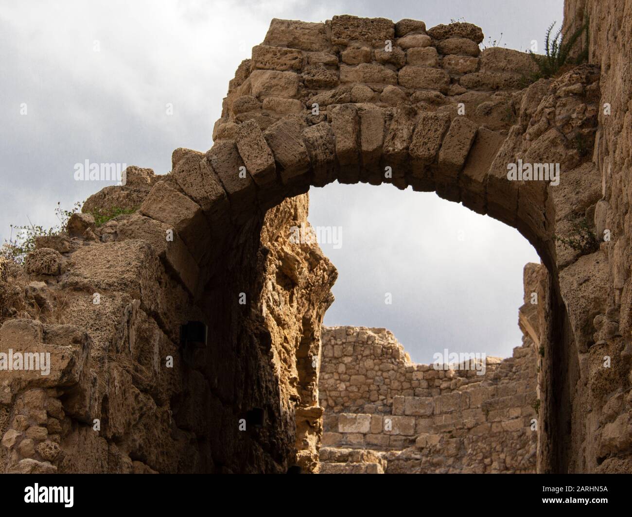 Caesarea ruins hi-res stock photography and images - Alamy