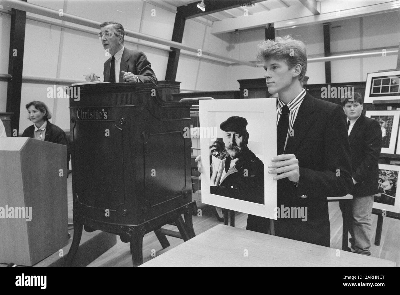 Auction by Christies of photos of Cor Jaring; here self-portrait Date ...