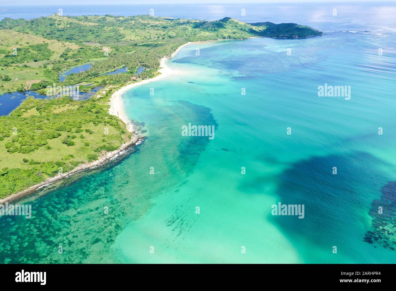 Lagoon with islands. Caramoan Islands, Philippines. Beautiful islands ...