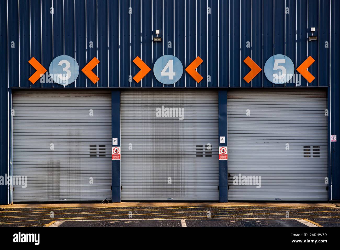 Balmoral MOT centre in Belfast Stock Photo - Alamy