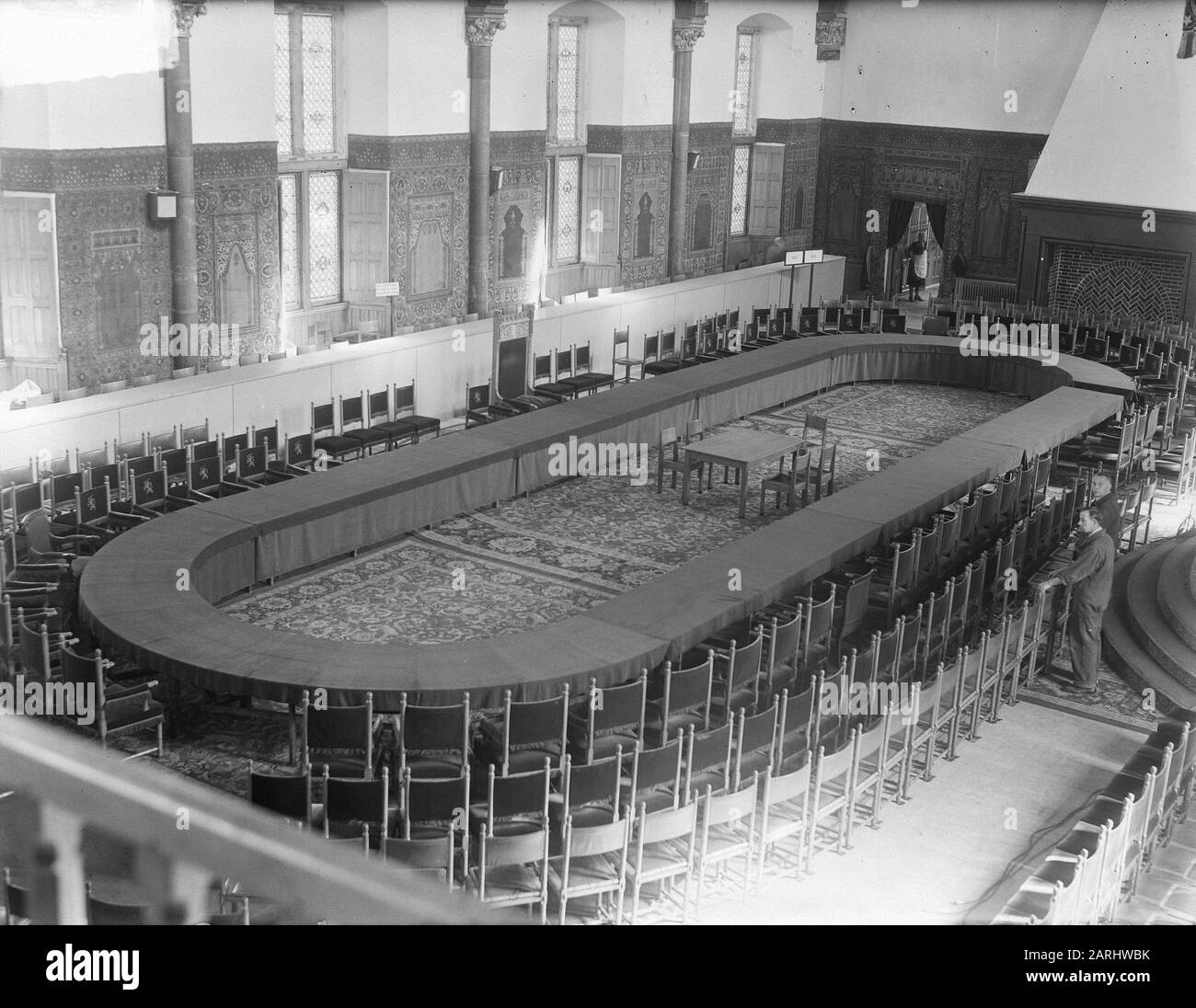 Round Table in Ridderzaal Annotation: For Round Table Conference ...