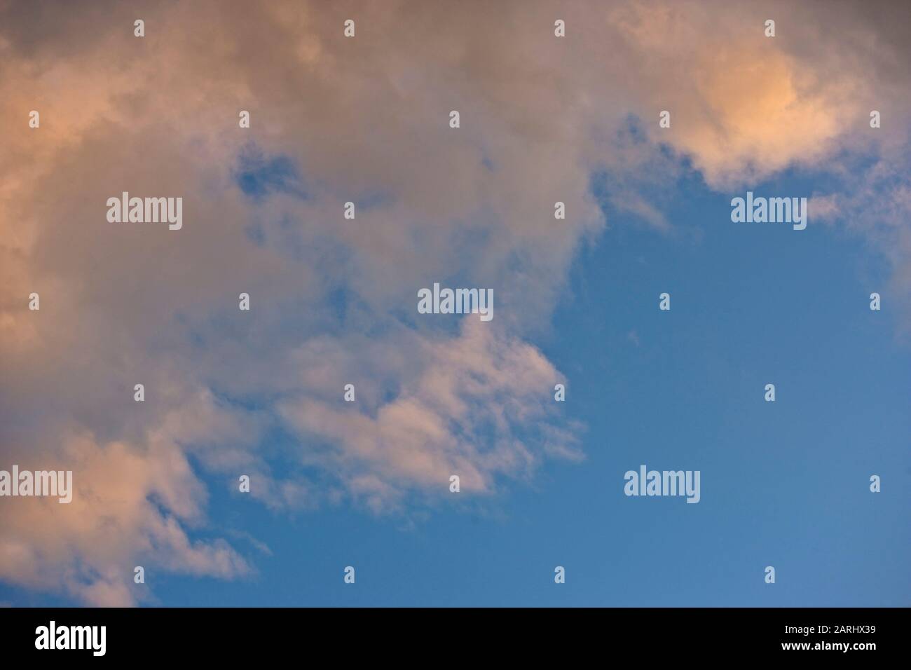 Sky clear blue late afternoon light hi-res stock photography and images - Alamy