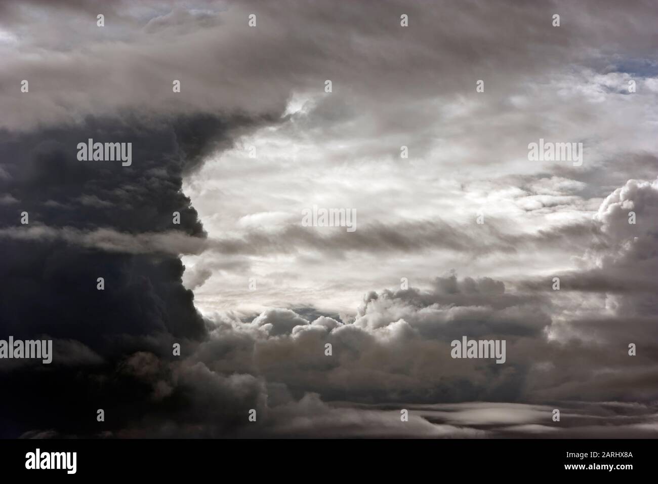 Angry menacing storm clouds Stock Photo - Alamy