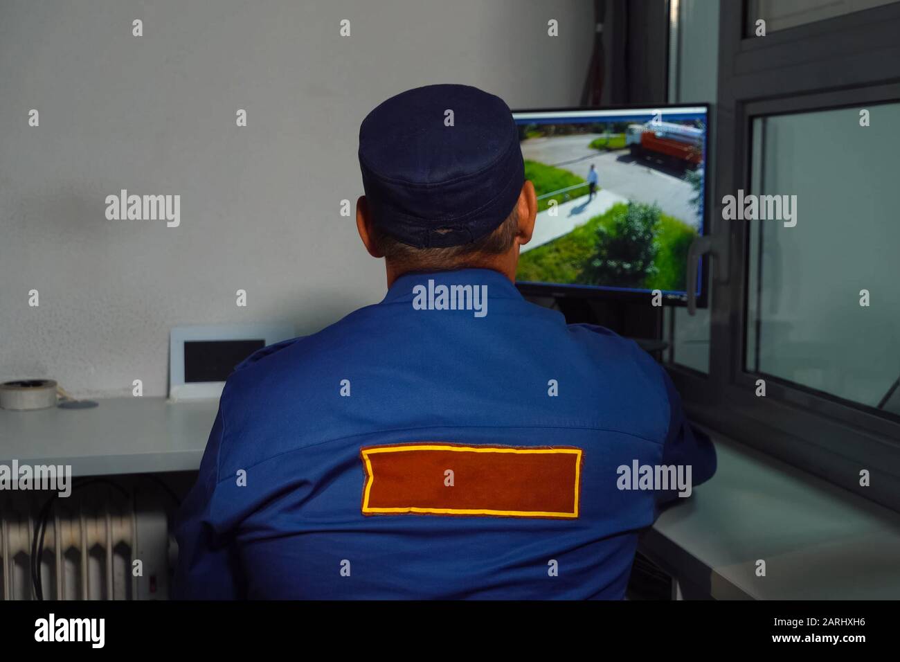 Cctv footage monitor hi-res stock photography and images - Alamy