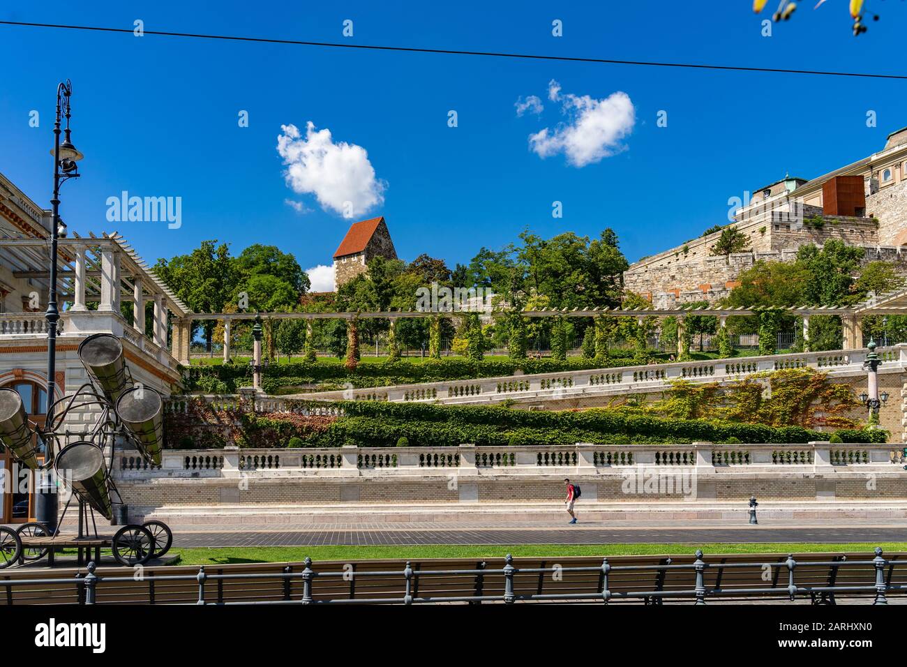 Buda castle garden bazaar hi-res stock photography and images - Alamy
