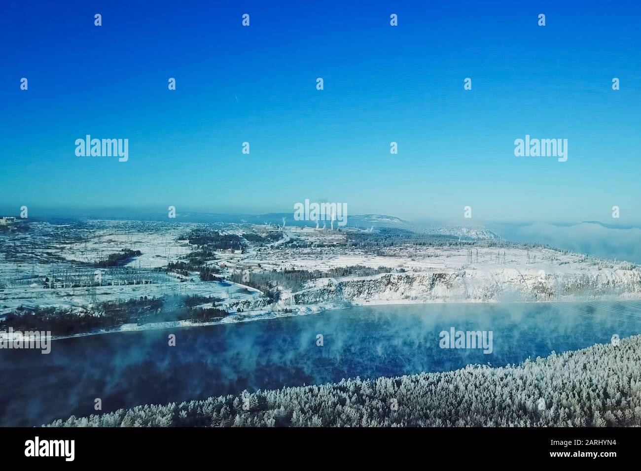 Bratsk reservoir hi-res stock photography and images - Alamy