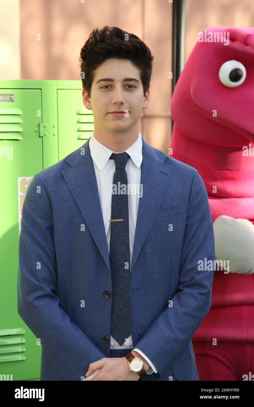 Milo Manheim at the Disney Channel's Premiere of "Zombies 2' held at ...