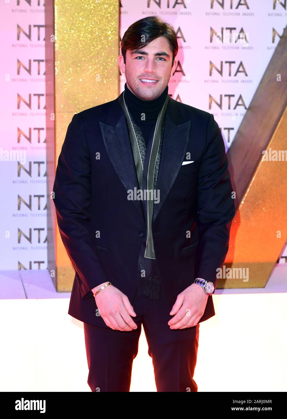 Jack Fincham during the National Television Awards at London's O2 Arena ...