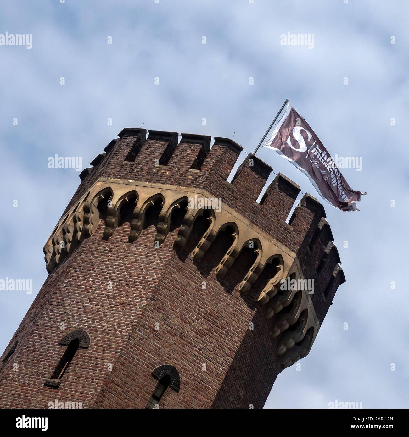 the Chocolate Museum (Imhoff-Schokoladenmuseum) on the Malakoffturm ...