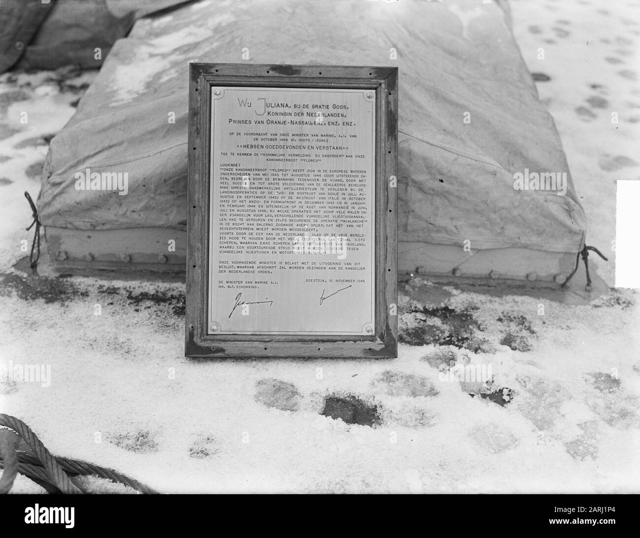 Floris Memorial Plate Date: December 6, 1950 Keywords: commemorative ...