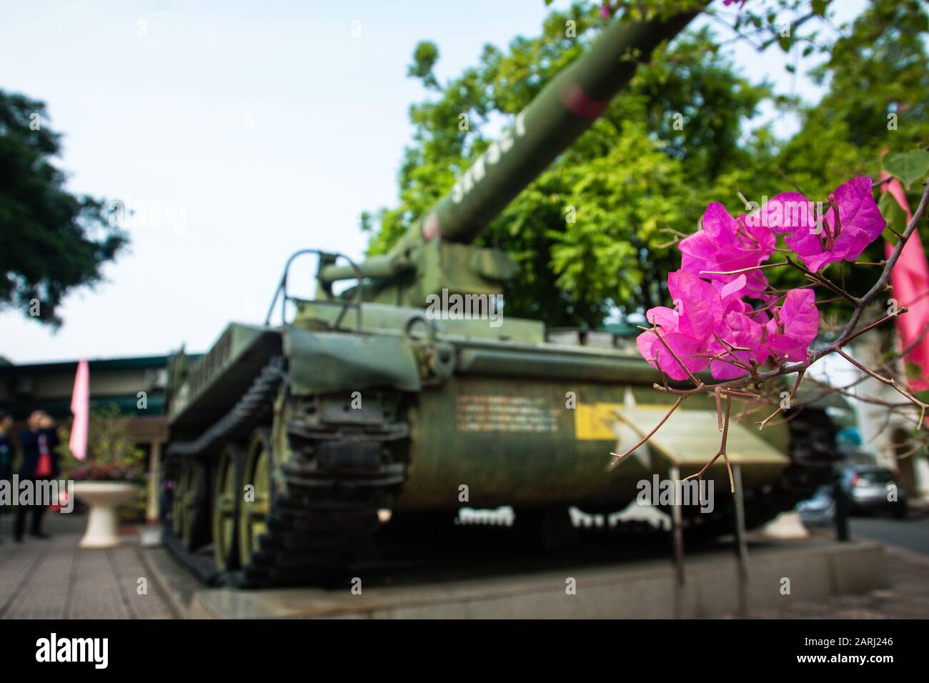 A visit in the Military Museum in Hanoi Stock Photo - Alamy