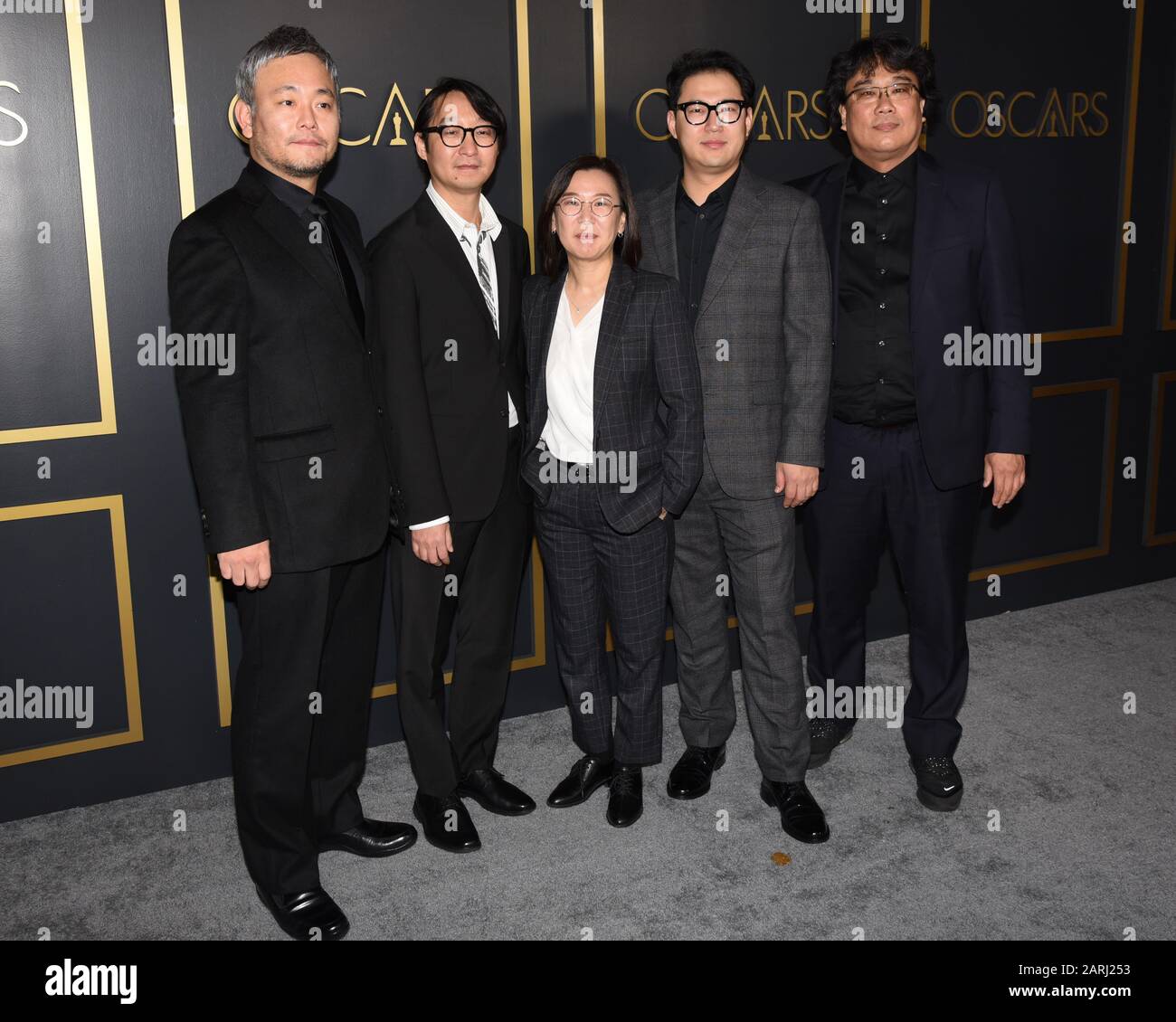 January 27, 2020, Hollywood, California, USA: Ha-jun Lee, Yang Jin-mo ...