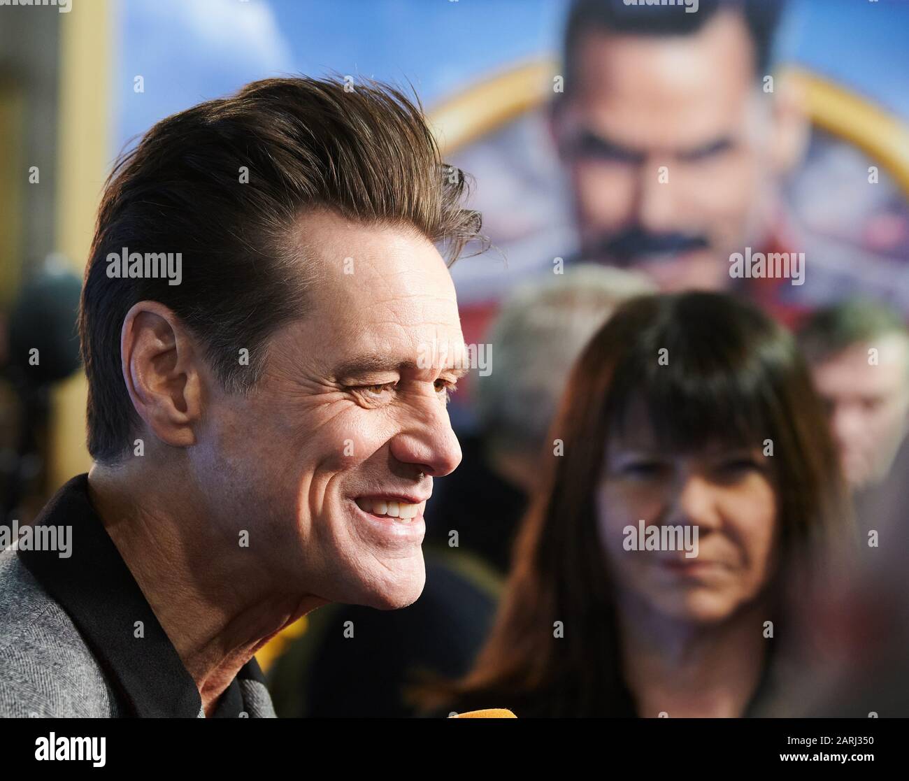 Berlin, Germany. 28th Jan, 2020. Jim Carrey, Canadian-US-American ...