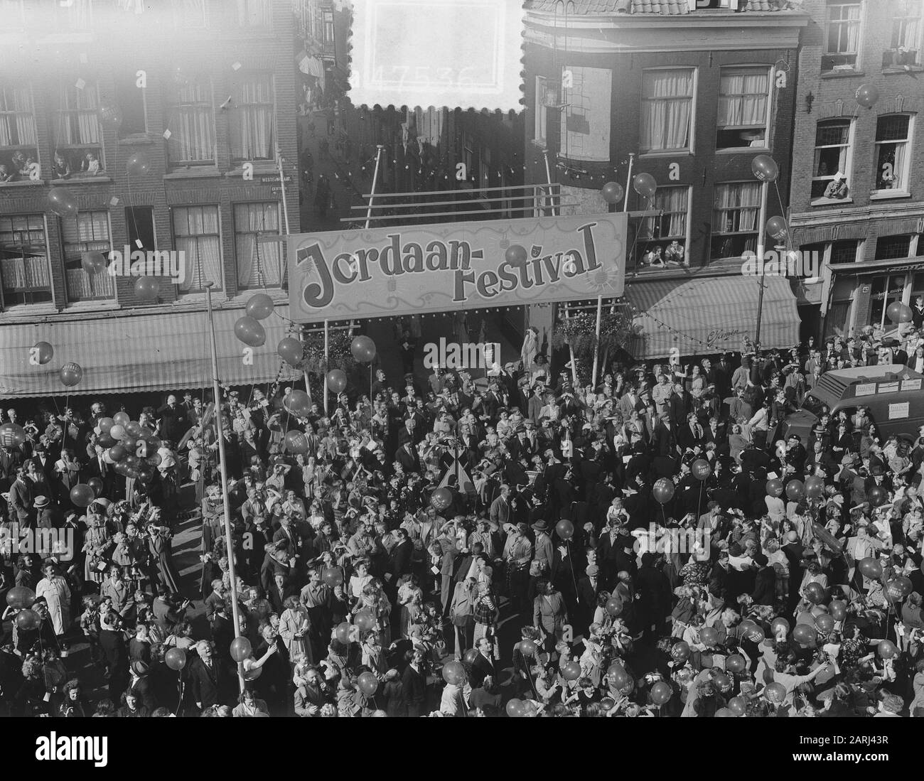 Jordaan festival amsterdam Black and White Stock Photos & Images - Alamy