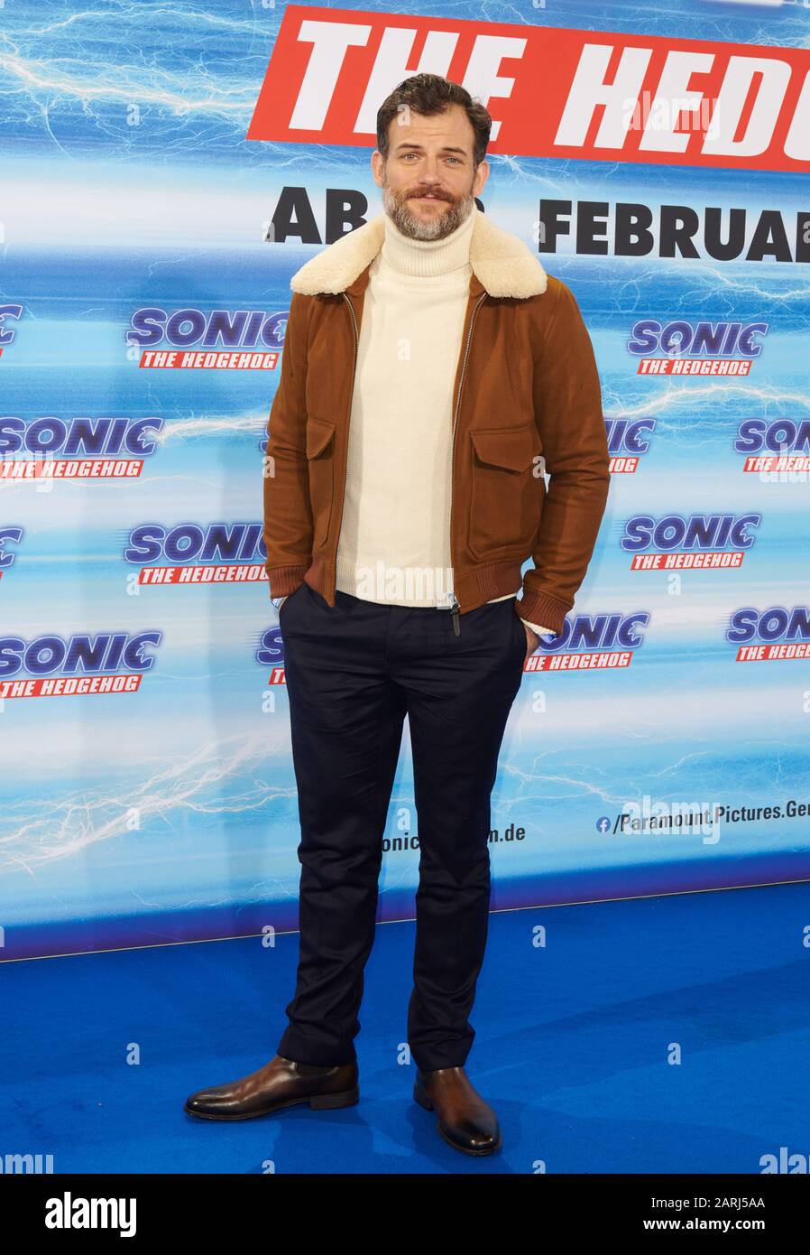 Berlin, Germany. 28th Jan, 2020. Torben Liebrecht, actor, comes to the ...