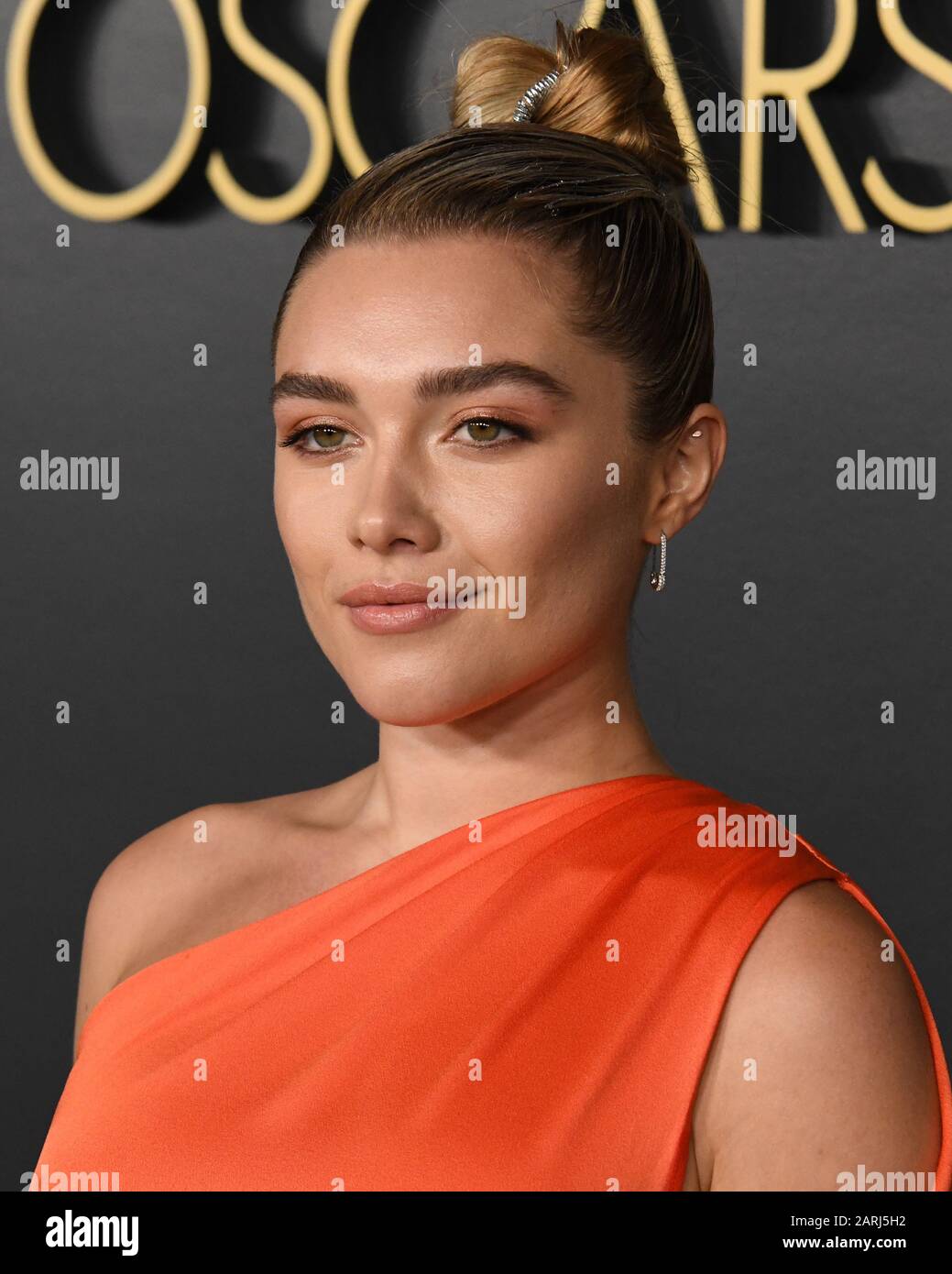 January 27, 2020, Hollywood, California, USA: Florence Pugh attends the ...