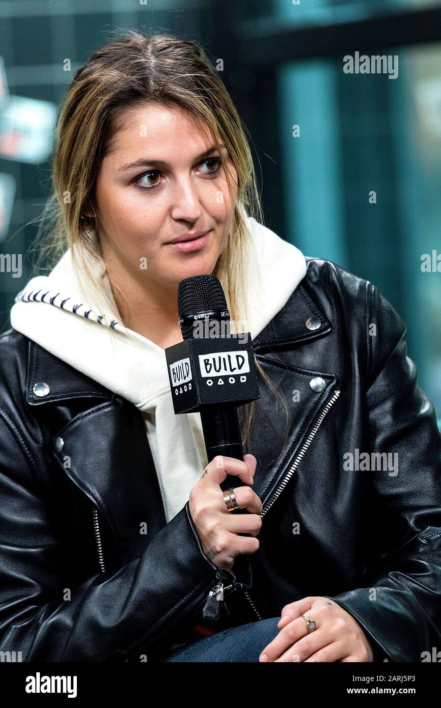 New York, NY, USA. 28th Jan, 2020. Chelsea Cutler visits the BUILD ...