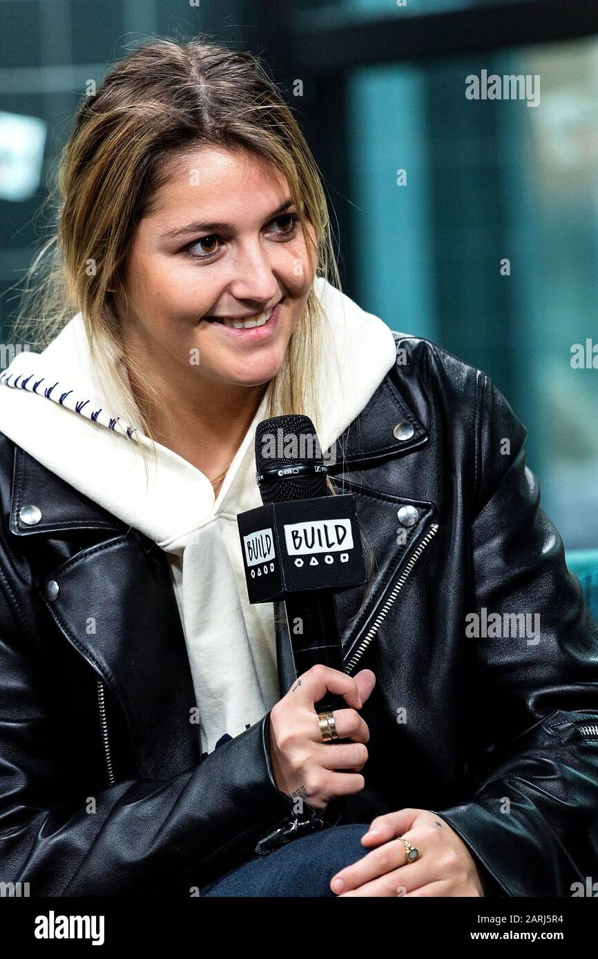 New York, NY, USA. 28th Jan, 2020. Chelsea Cutler visits the BUILD ...