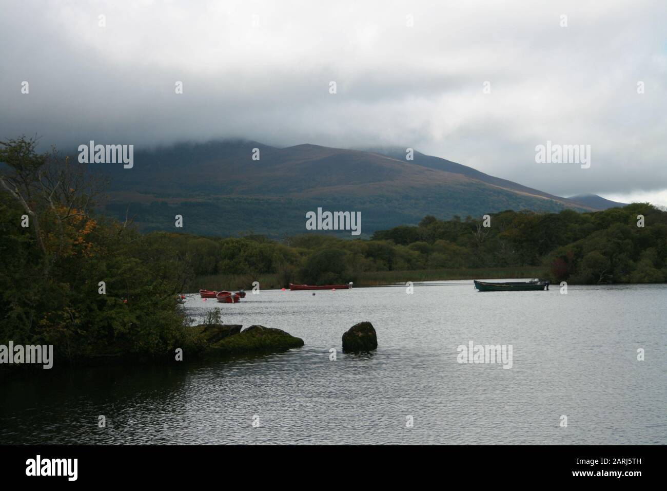 Lake in County Kerry, Ireland Stock Photo - Alamy