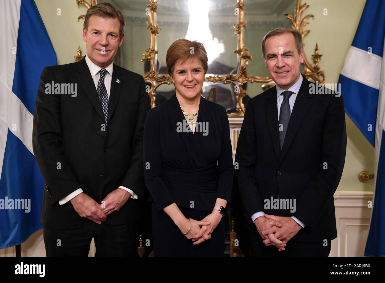 Scotland's First Minister Nicola Sturgeon with the Lord Mayor of the ...