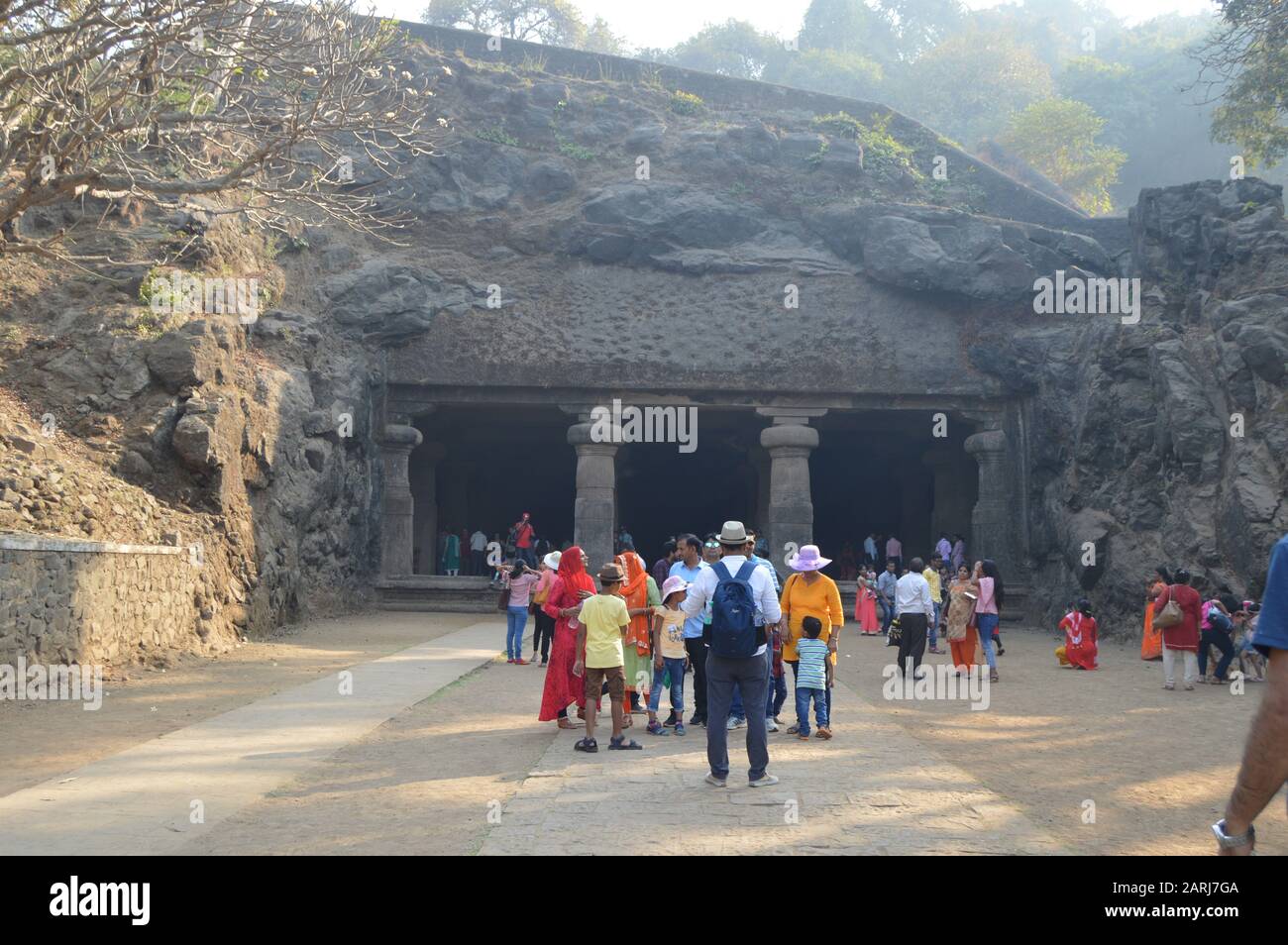 Elephants caves a UNESCO world heritage site dedicated to God Shiva in ...