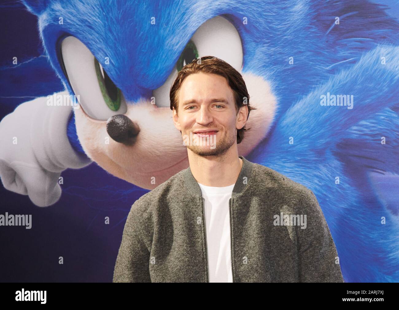 Berlin, Germany. 28th Jan, 2020. August Wittgenstein, actor, comes to ...