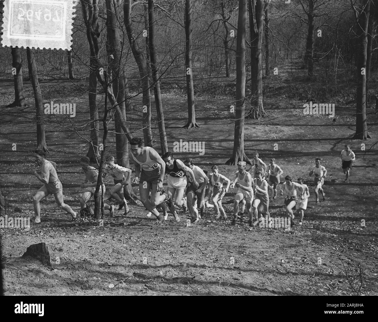 Netherlands athletics championships Black and White Stock Photos ...