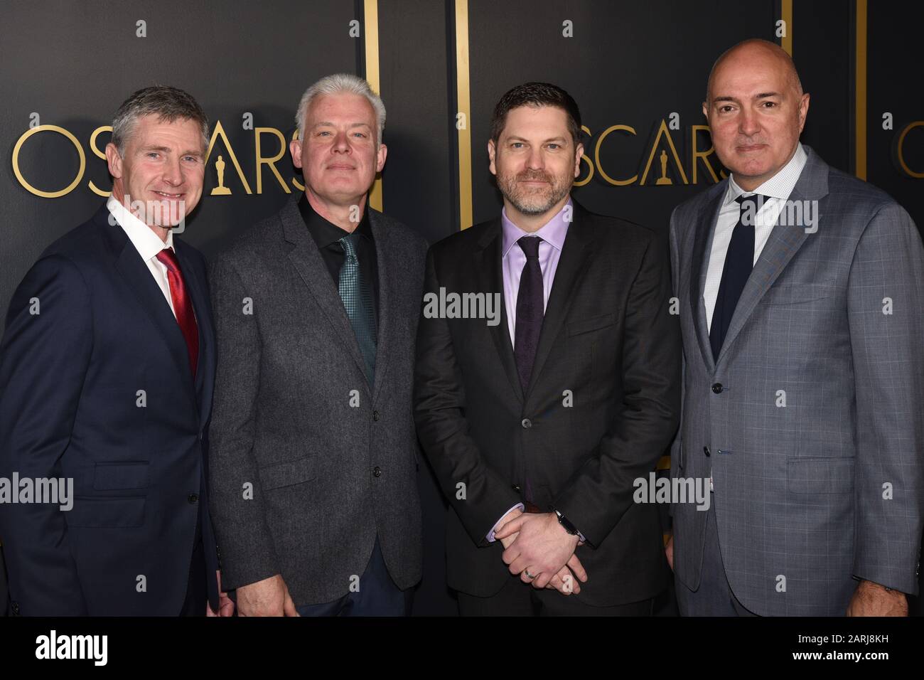 January 27, 2020, Hollywood, California, USA: Rob Bredow, Patrick ...