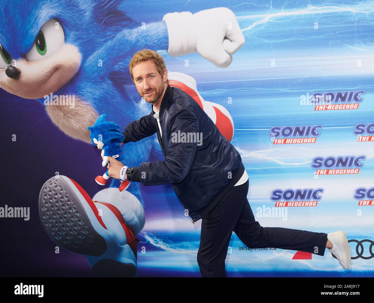 Berlin, Germany. 28th Jan, 2020. Daniel Boschmann, actor, comes to the ...