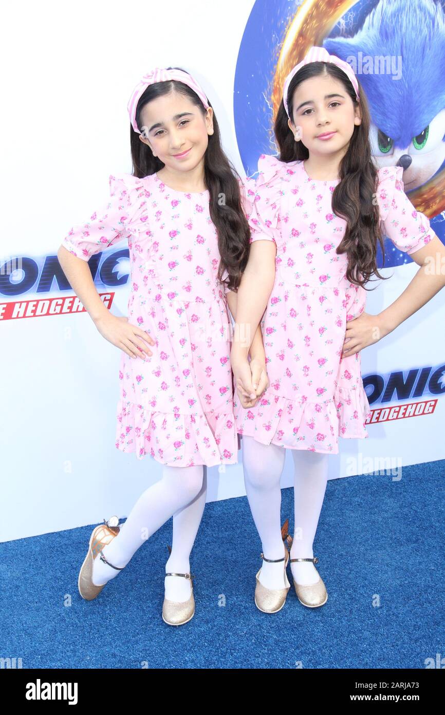 The royal twins bella abir and chloe abir hi-res stock photography and ...