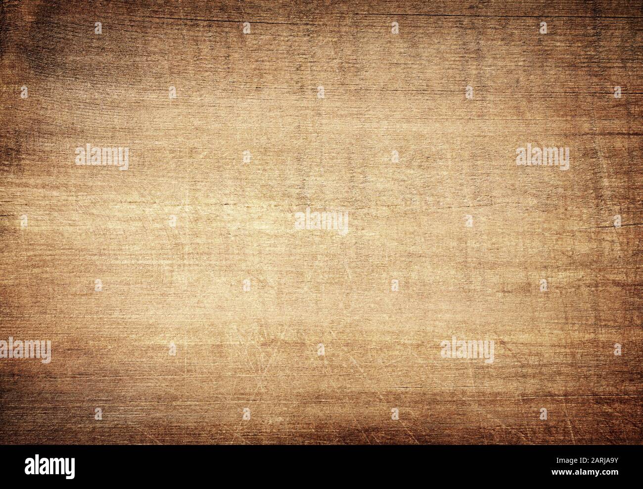 Brown scratched wooden cutting board. Wood texture Stock Photo - Alamy