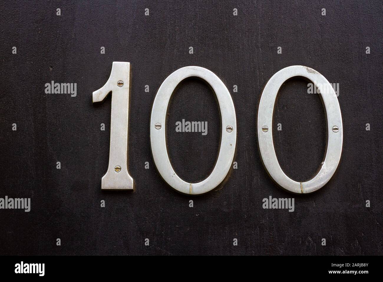 Number 100 hi-res stock photography and images - Alamy