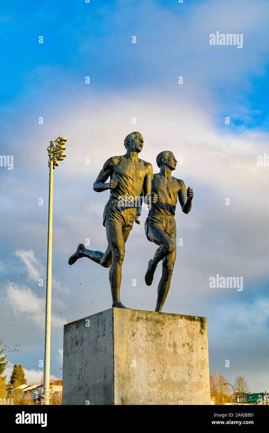 Roger bannister john landy statue hi-res stock photography and images ... Roger bannister john landy statue hi-res stock photography and images ...