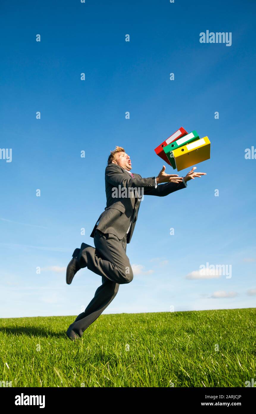 Tripping man falling hi-res stock photography and images - Alamy