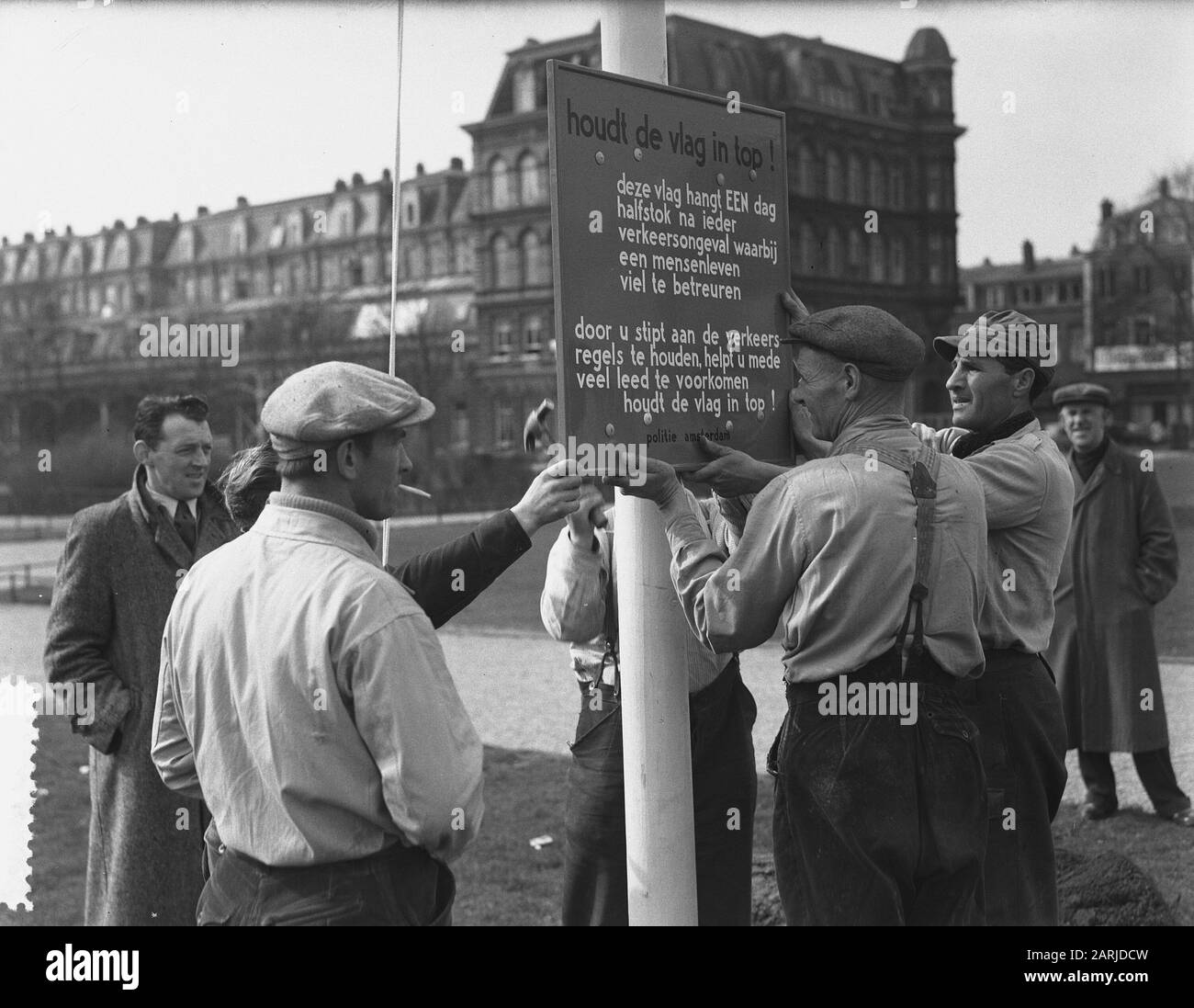 Signs and flags Black and White Stock Photos & Images - Alamy