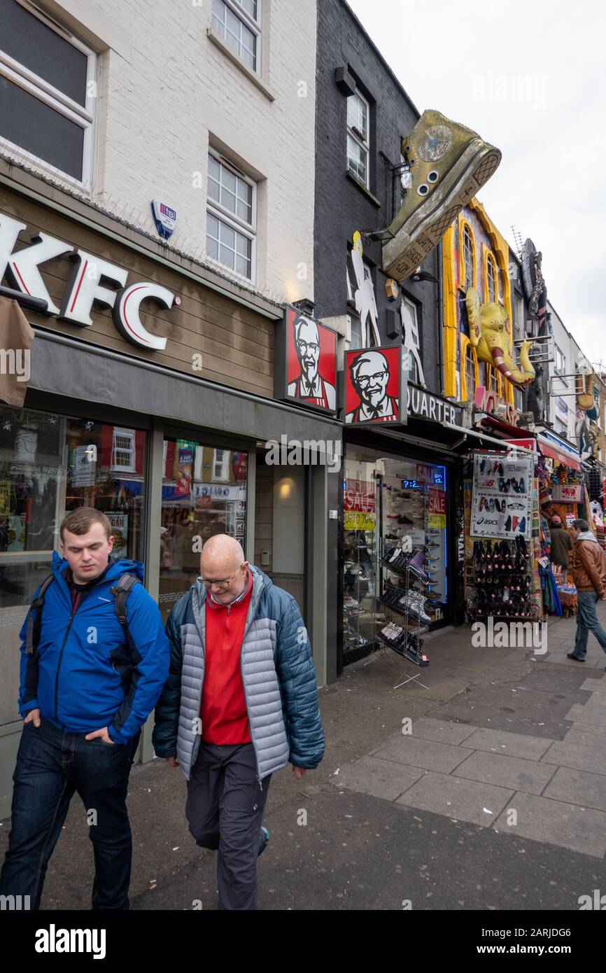 KFC, Camden Town, London, UK Stock Photo - Alamy