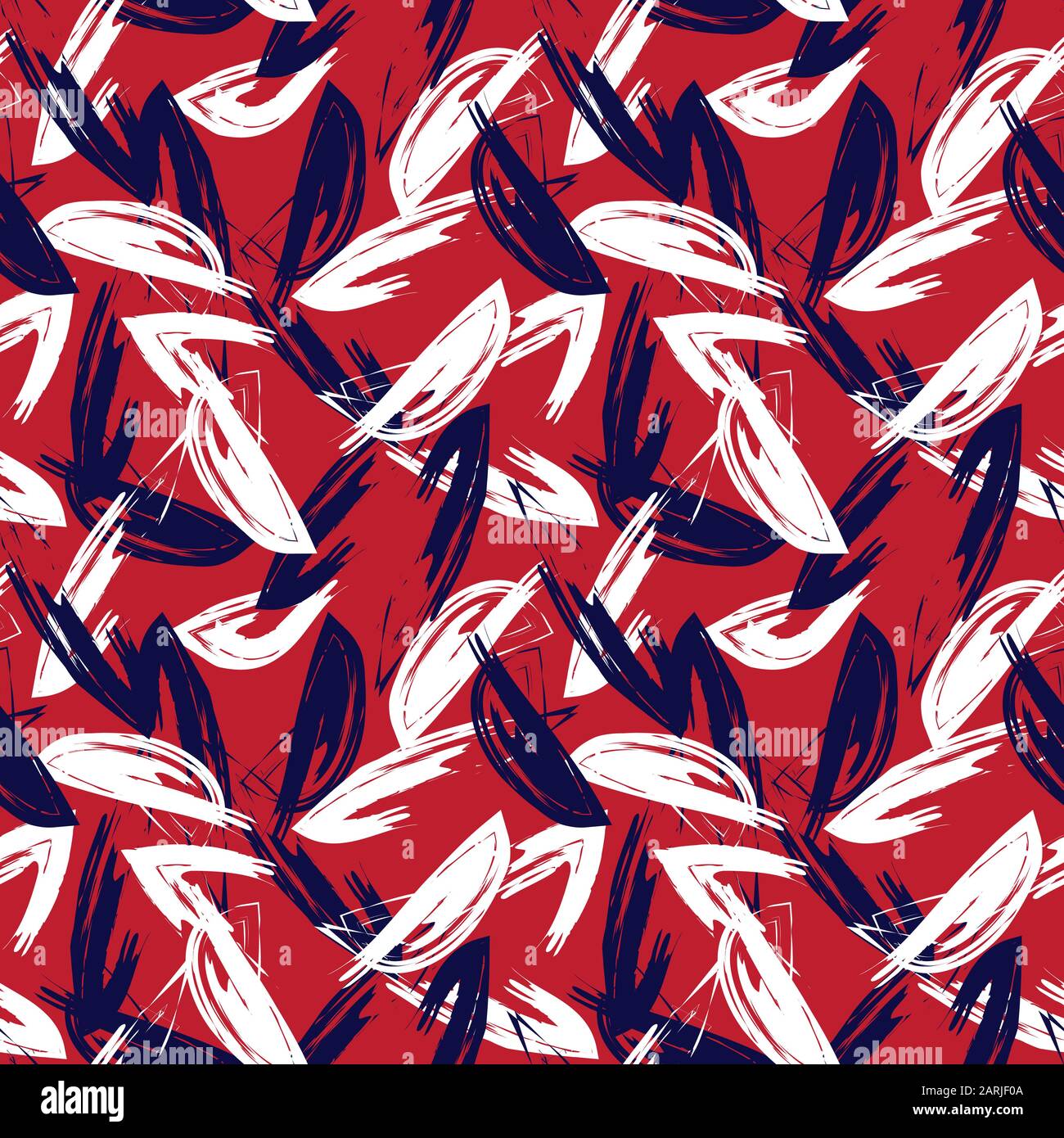 Abstract Brush Strokes Seamless Pattern - This is an abstract ...