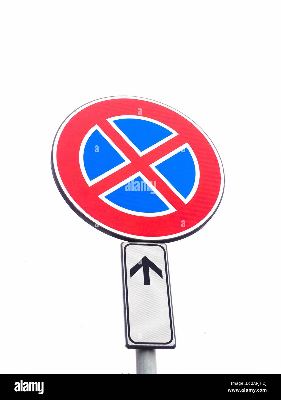 no parking and no stopping traffic sign Stock Photo - Alamy