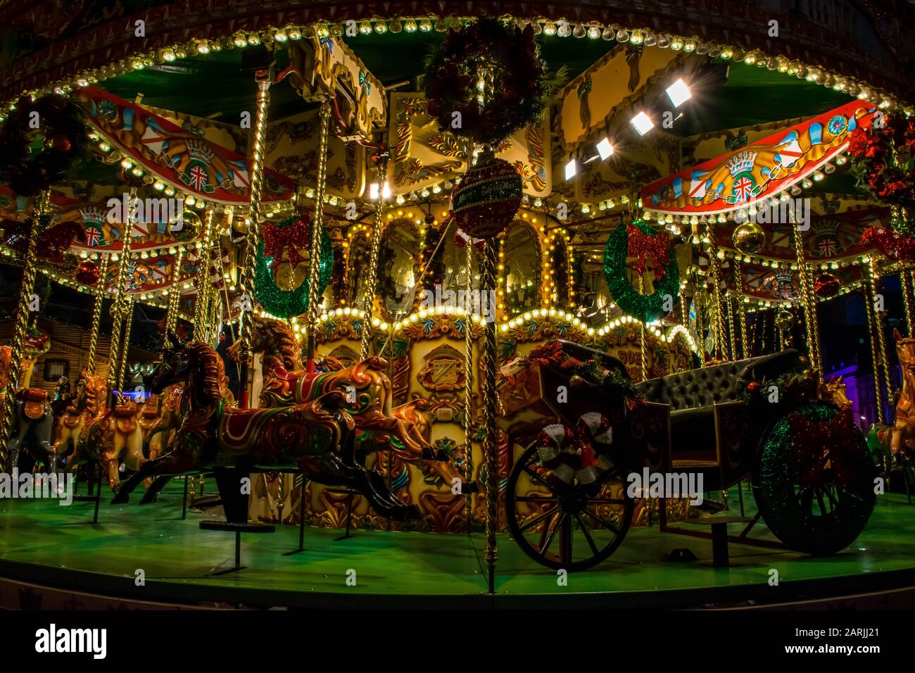 Beautiful carousel horses hi-res stock photography and images - Alamy