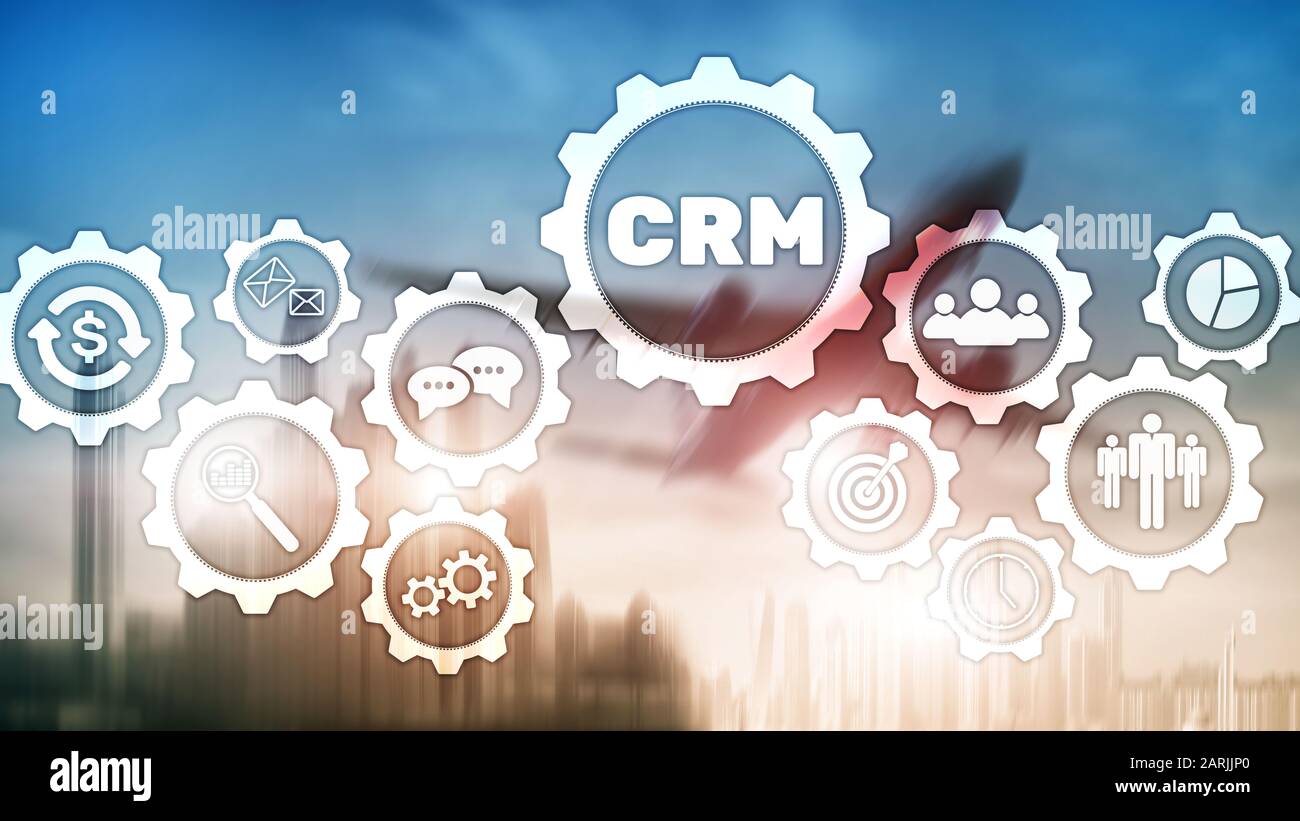 Business Customer CRM Management Analysis Service Concept. Relationship ...