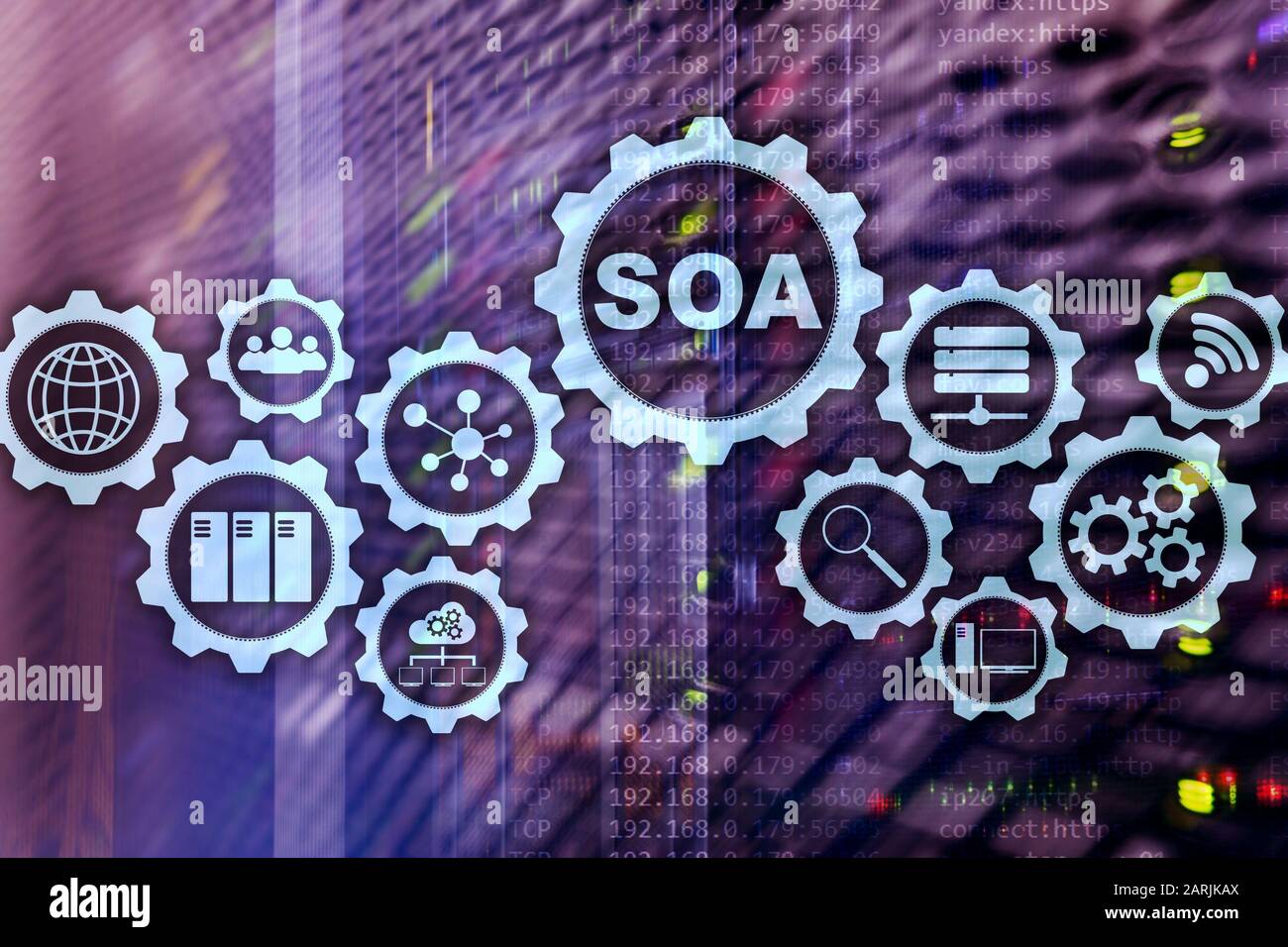 SOA. Business model and Information technology concept for Service ...