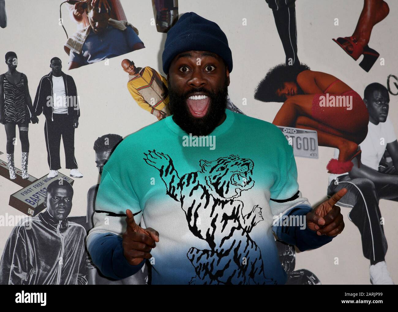 Kojo attending the Queen & Slim premiere, at Rich Mix cinema, London ...