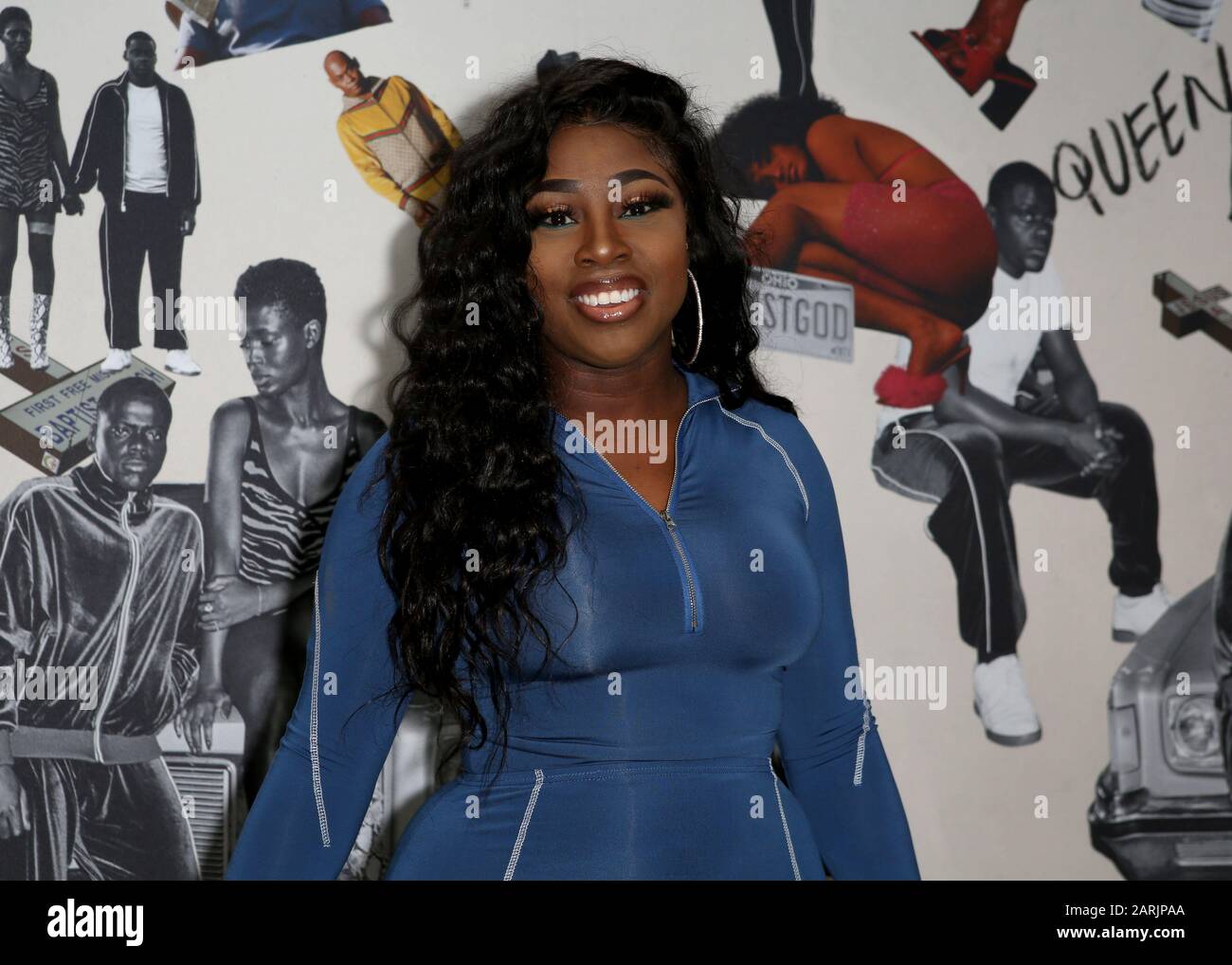 Esther Falana attending the Queen & Slim premiere, at Rich Mix cinema ...