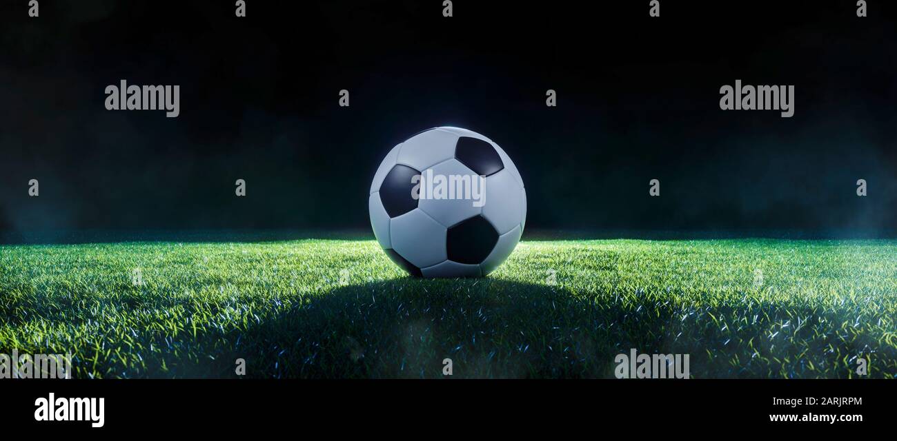 Football pitch goal low angle hi-res stock photography and images - Alamy