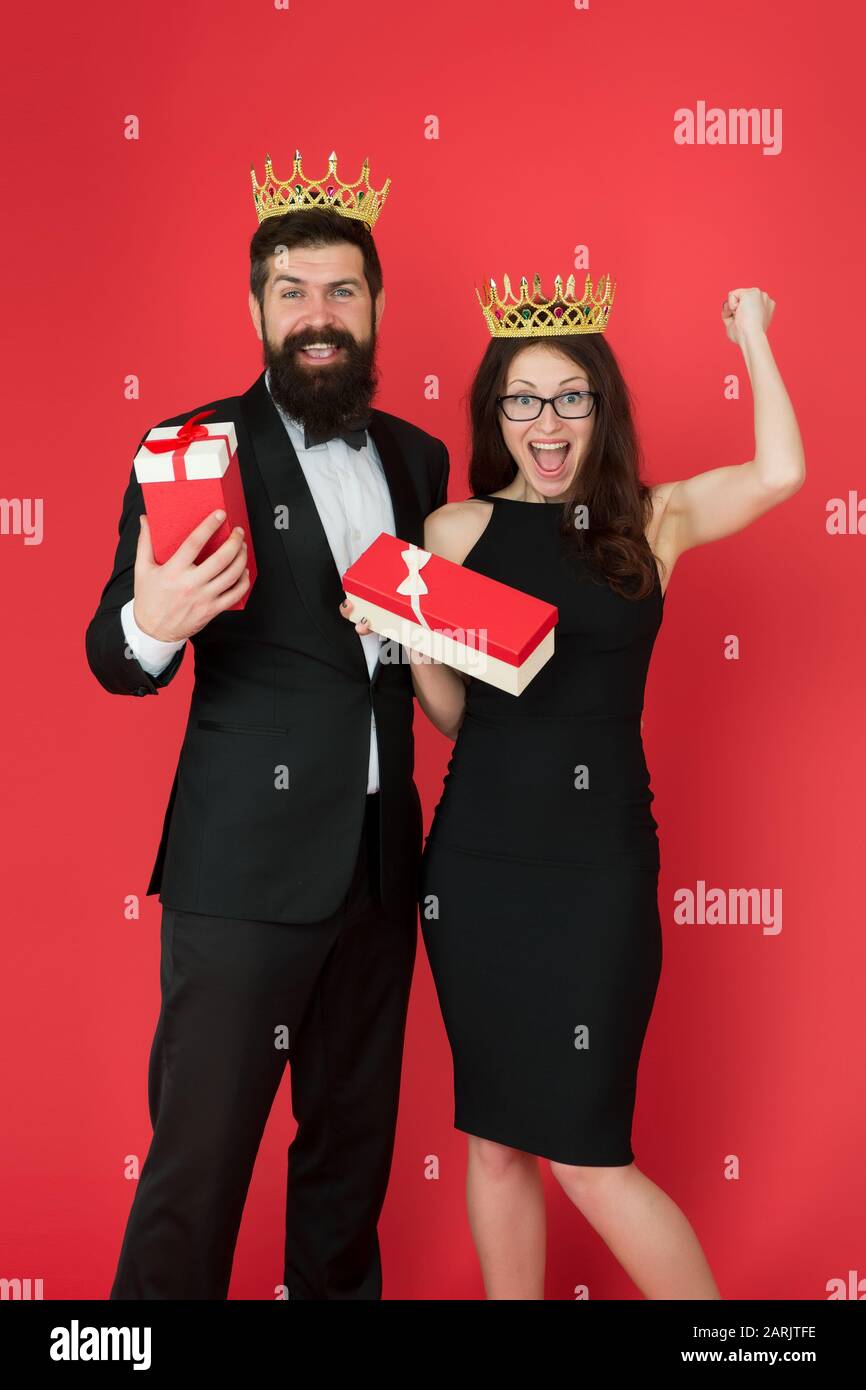 Gifted for achievements. Pride and pleasure. Successful and proud ...