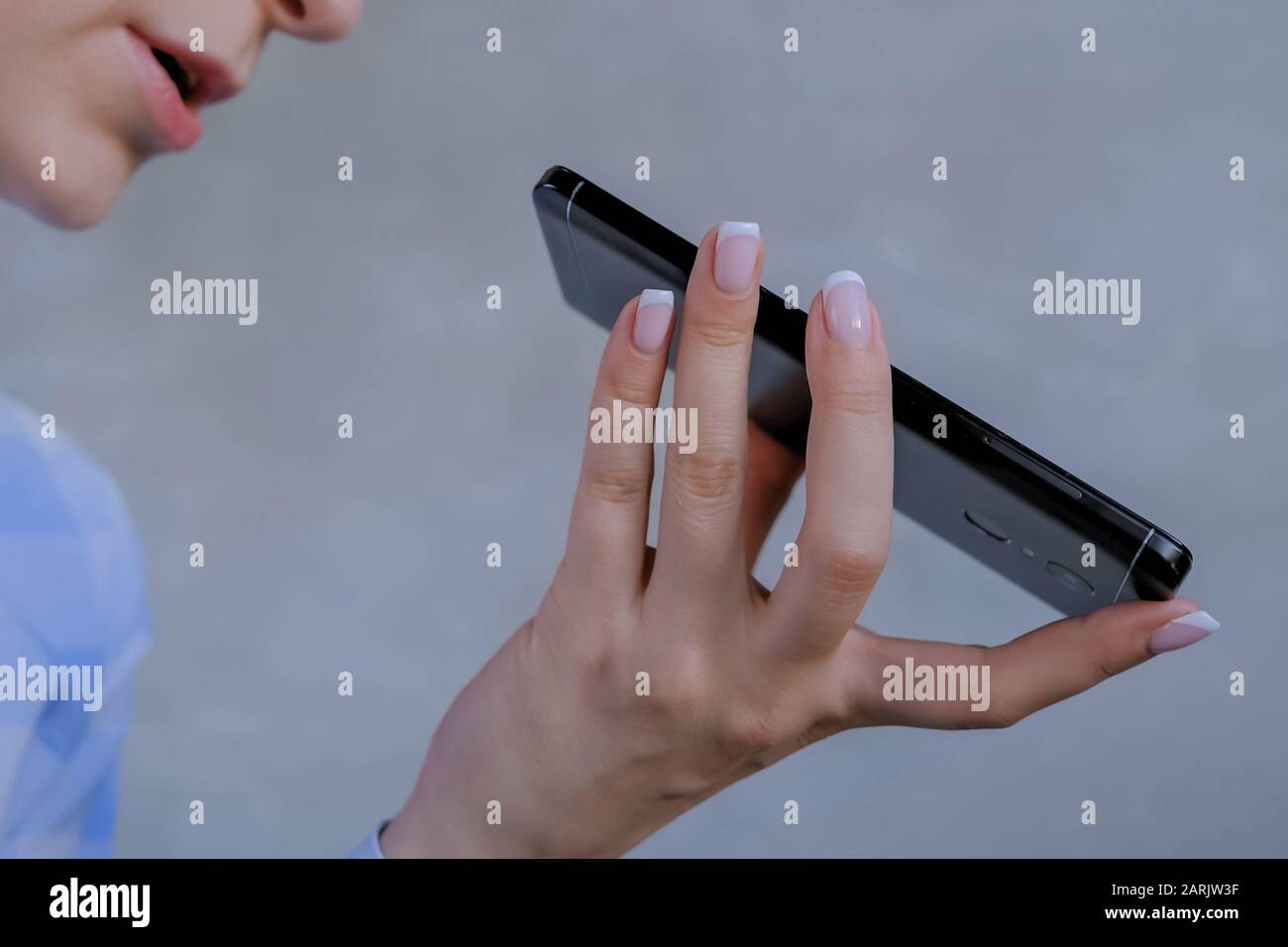 Modern voice recognition device hi-res stock photography and images - Alamy