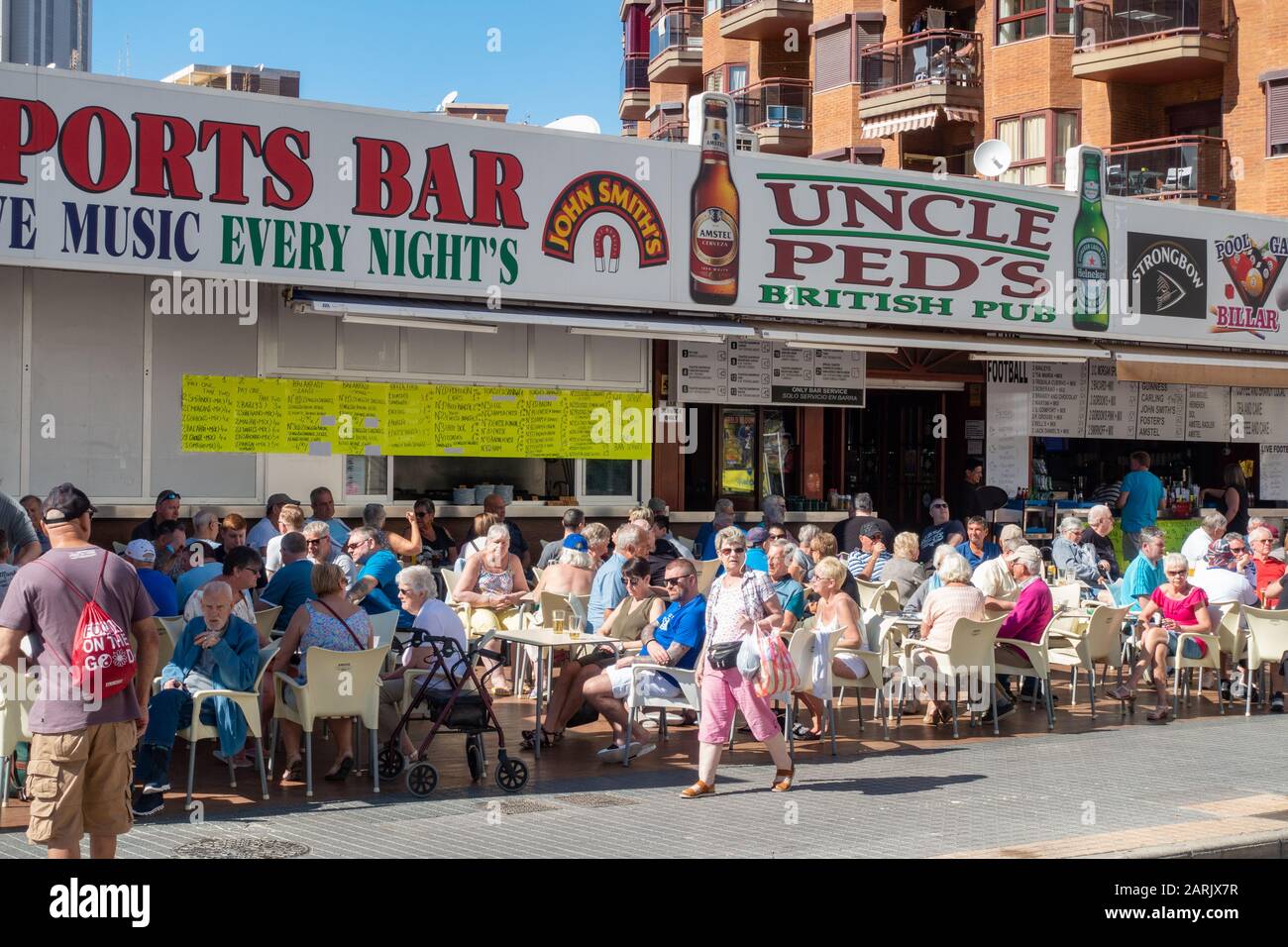 Benidorm new town spain hi-res stock photography and images - Alamy