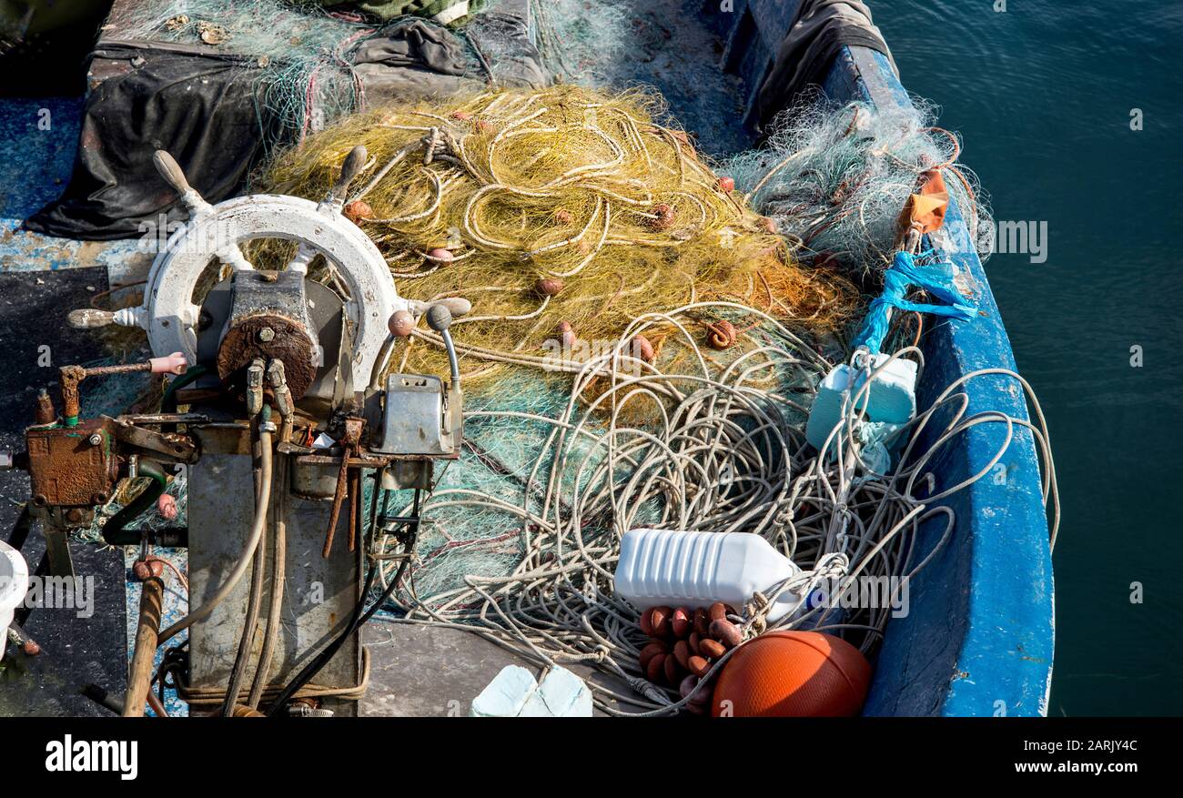 Sardinia fishing boat hi-res stock photography and images - Alamy